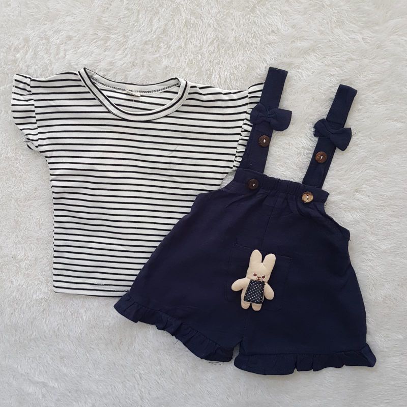 Jual cute Baby Bunny Overall | Shopee Indonesia