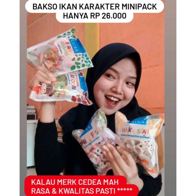 Jual PROMO!! BAKSO KARAKTER CEDEA 200gr | Shopee Indonesia