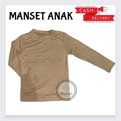 Jual Manset Anak Perempuan & Laki Laki 1-10 Tahun ( Coklat Susu ) Bahan ...