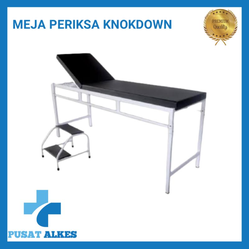 Jual meja periksa,UKS dan bed periksa+tangga | Shopee Indonesia