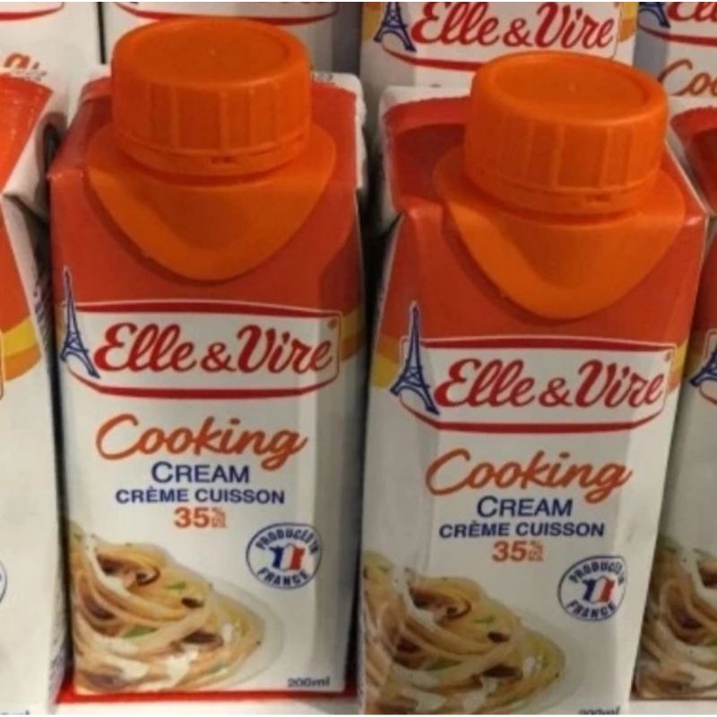 Jual Elle & vire cooking cream 200 ml | Shopee Indonesia