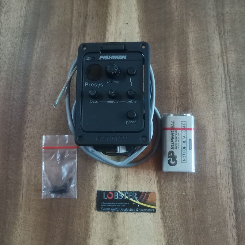 Jual ORIGINAL Fishman Presys Omboard Preamp Tuner Akustik Gitar ...