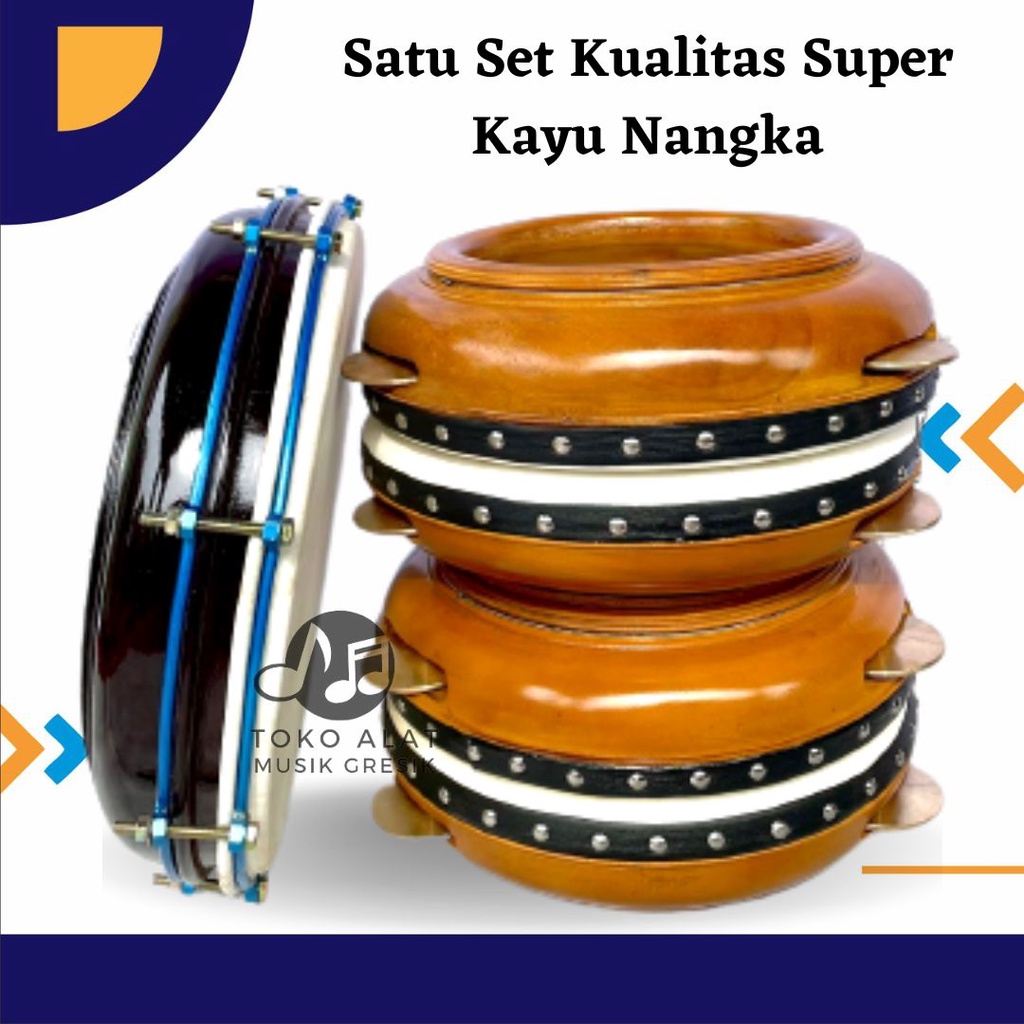 Jual Alat Hadroh full Set Kualitas Super Kayu Nangka Hadroh Jeapa ...