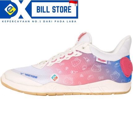 Jual Exbil Sepatu Badminton Victor KT-JR, VG-KT Edisi Hello Kitty Case ...
