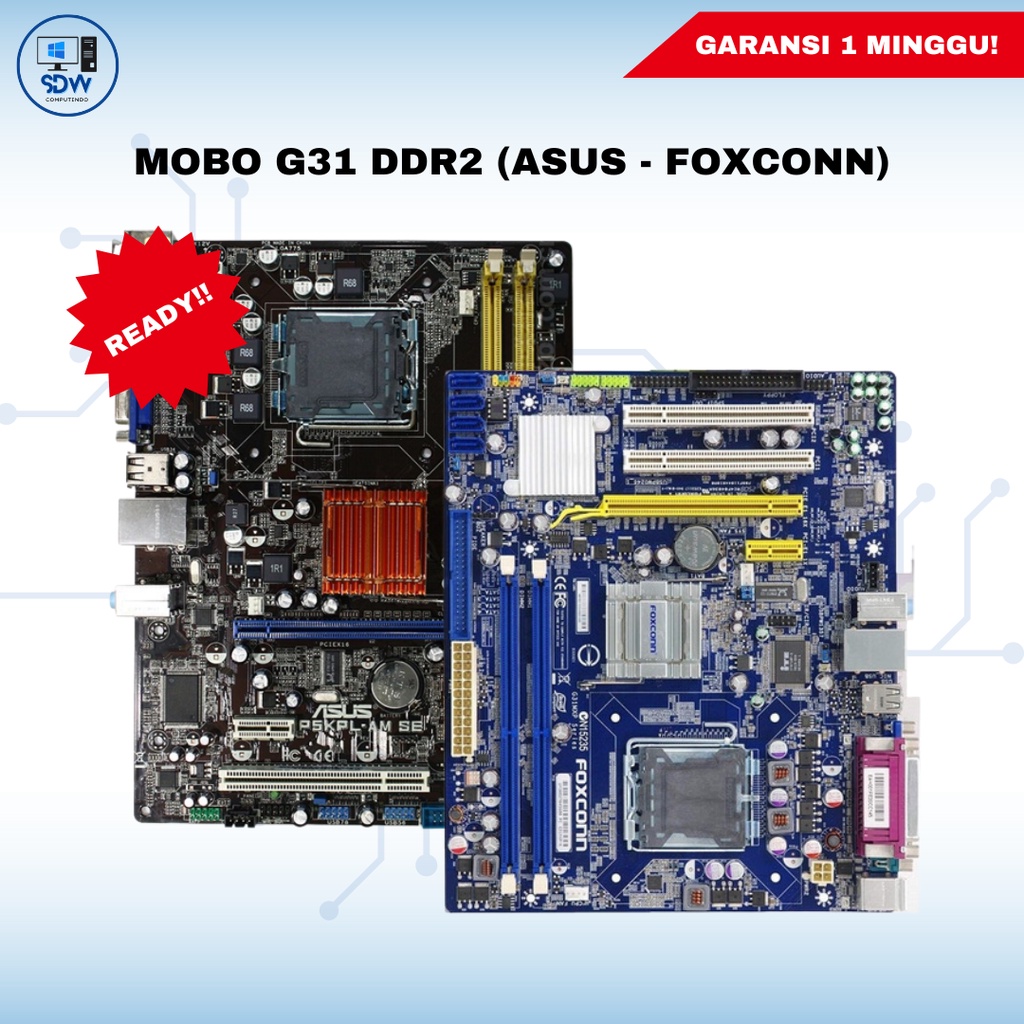 Jual MOBO DDR2 Gen31 (Foxconn, Asus) | Shopee Indonesia