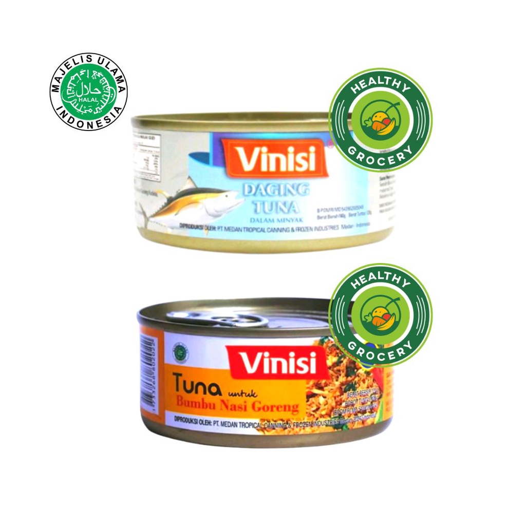 Jual Vinisi Chunk Light Tuna 160gr / Daging Tuna / Vinisi Tuna Bumbu ...