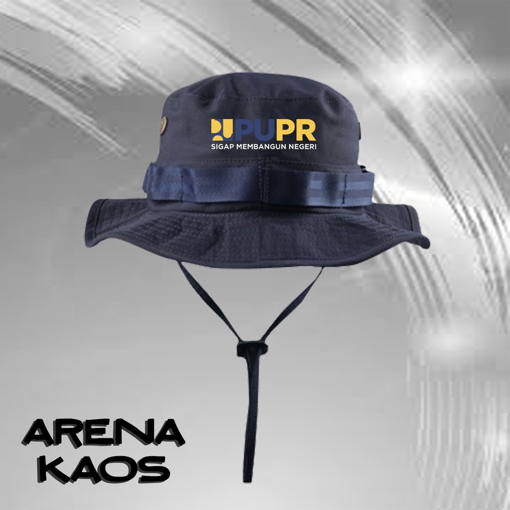 Jual TOPI RIMBA PUPR (NAVY) | Shopee Indonesia