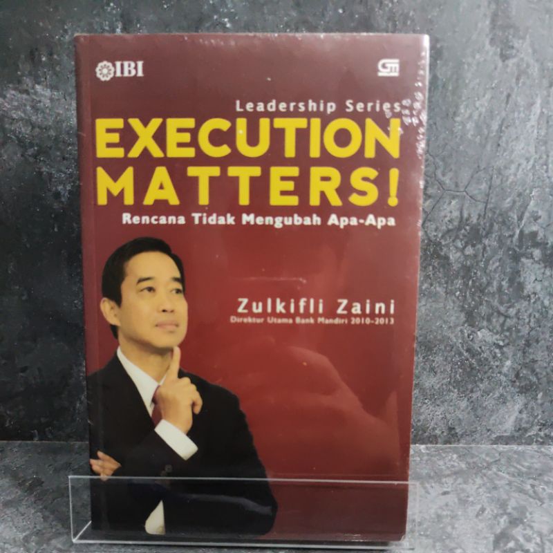 Jual Buku Execution Matters!, Zulkifli Zaini, PT Gramedia. | Shopee Indonesia