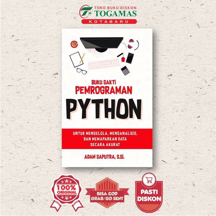 Jual BUKU SAKTI PEMROGRAMAN PYTHON - ADAM SAPUTA | Shopee Indonesia