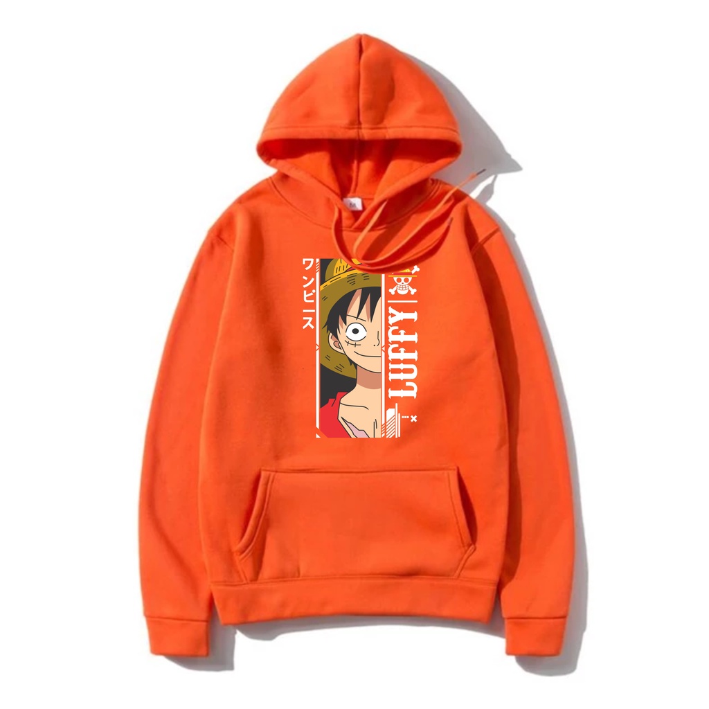 Jual LUFFY ANIME Jumper Hoodie II Sweater Hoodie Anime Trendy II Sweter ...