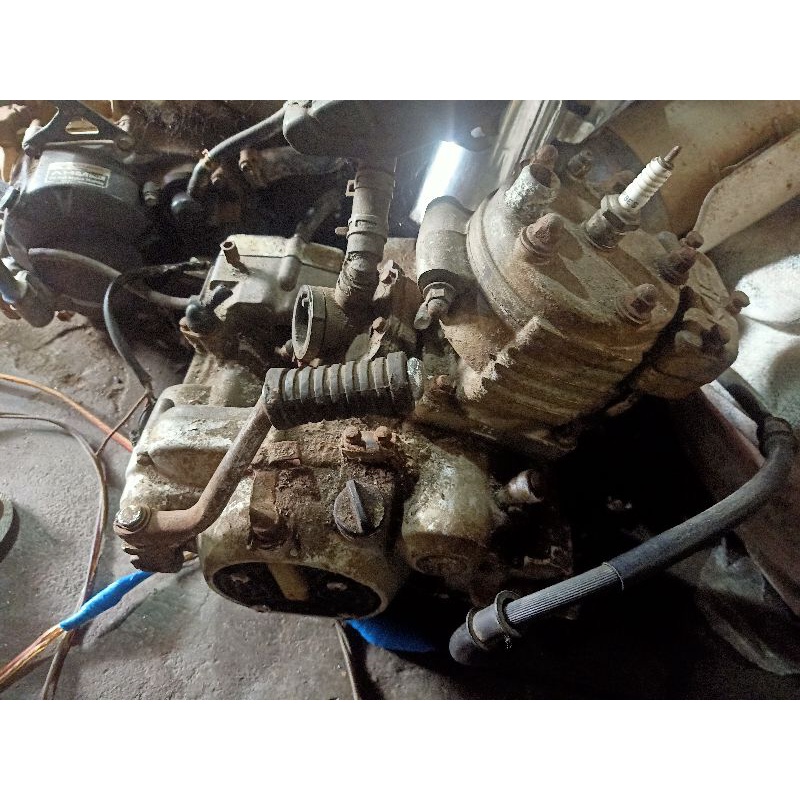 Jual Mesin Kawasaki Ninja KIS Silver | Shopee Indonesia