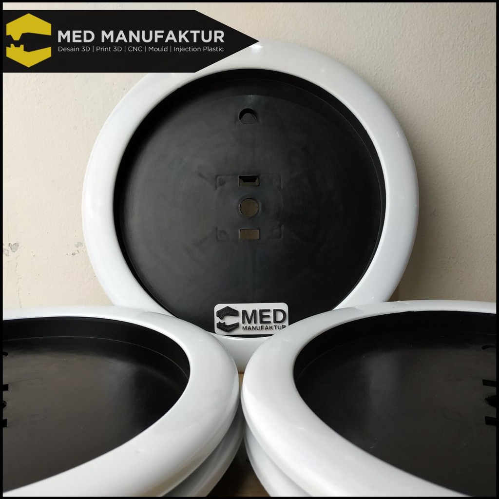 Jual Casing Jam Dinding Klasik Minimalis 30 cm (Warna Ring Putih ...