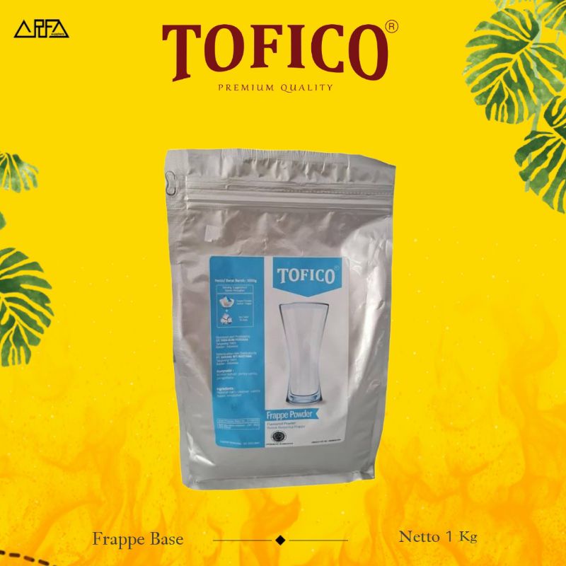 Jual Powder Tofico Frappe Base 1 kg | Shopee Indonesia