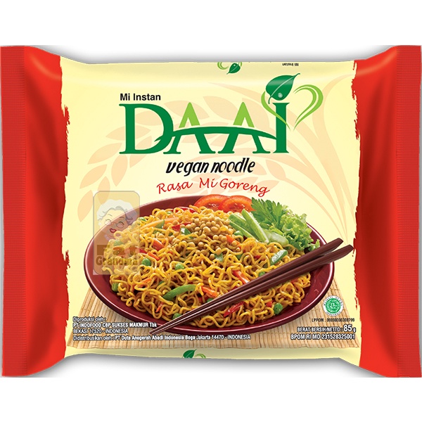 Jual Mie Instan Daai Vegetarian Mie Goreng | Shopee Indonesia