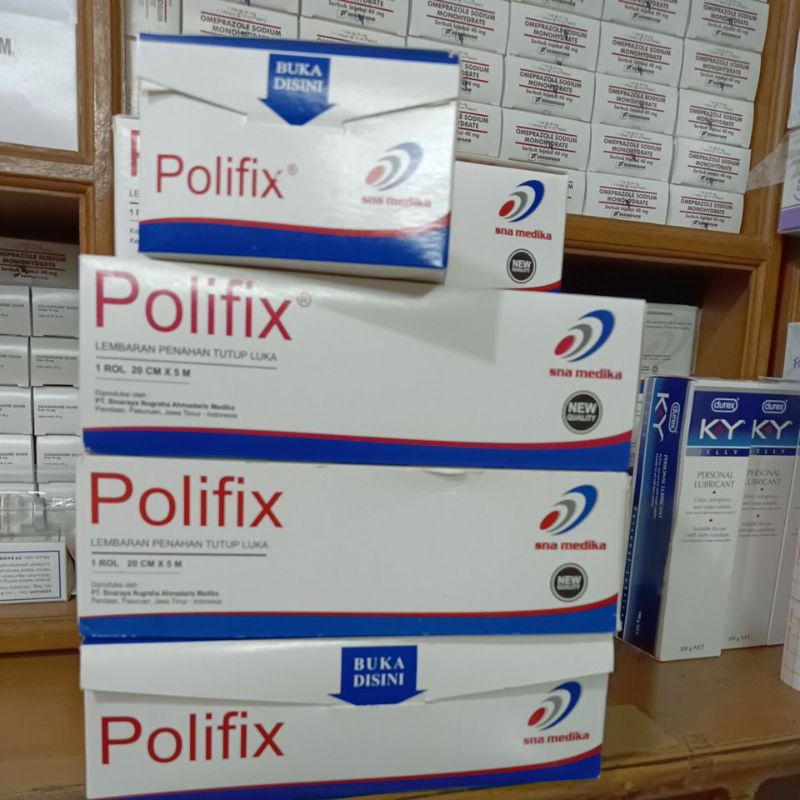 Jual Polifix / Lembaran penahan tutup luka | Shopee Indonesia