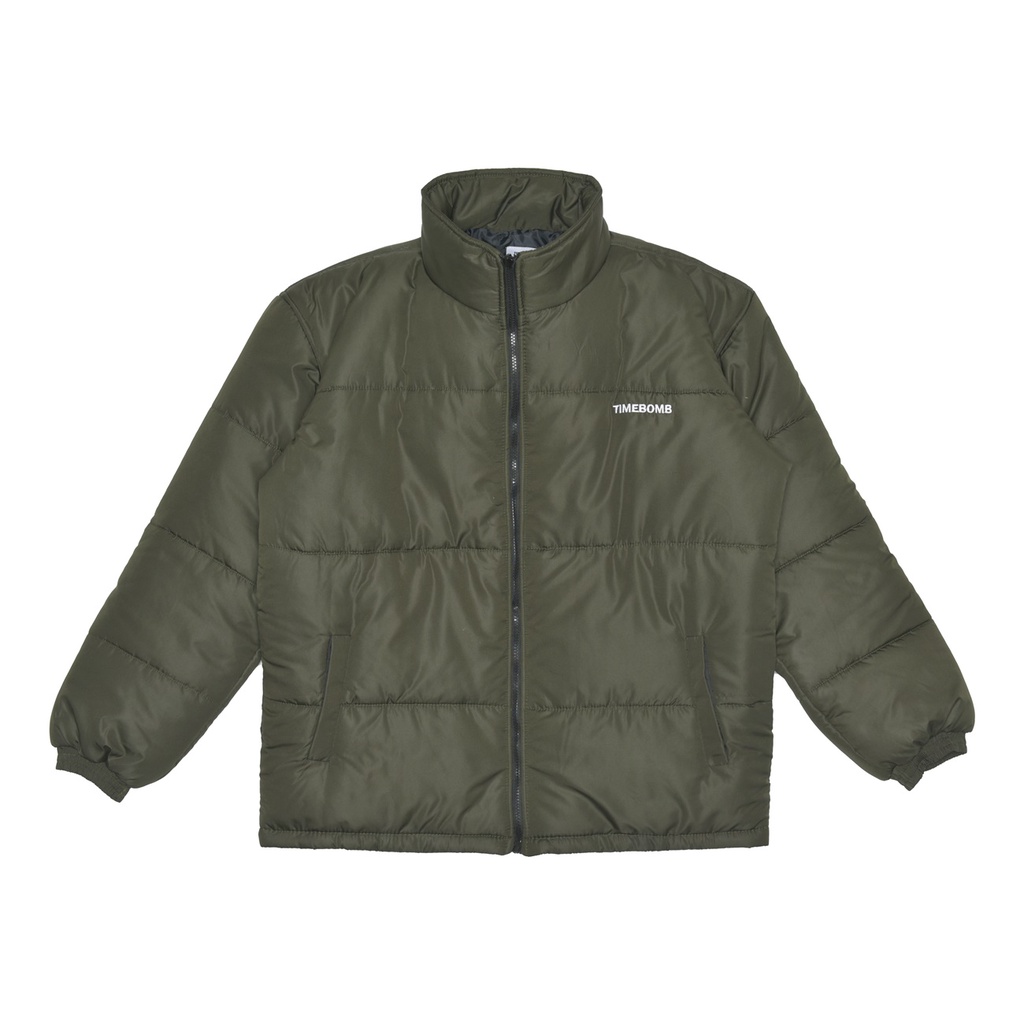 Jual TIMEBOMB JACKET | Puffer Coat Jaket | Jaket Puffer ARMY | Shopee ...