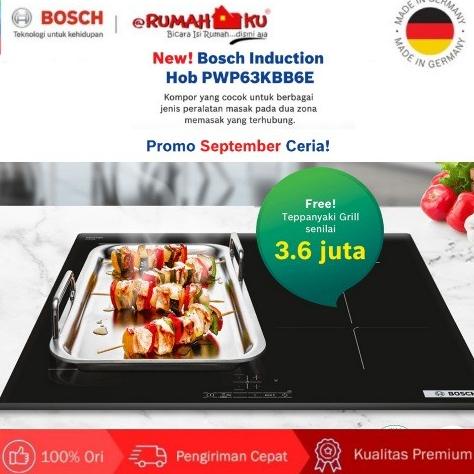 Jual BOSCH PWP63KBB6E INDUCTION HOB / KOMPOR INDUKSI SERIE 4 | 60 CM ...