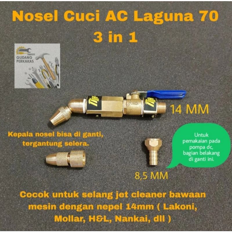 Jual Nosel Cuci AC Universal - Gun Nozzle Jet Cleaner Steam Lakoni ...