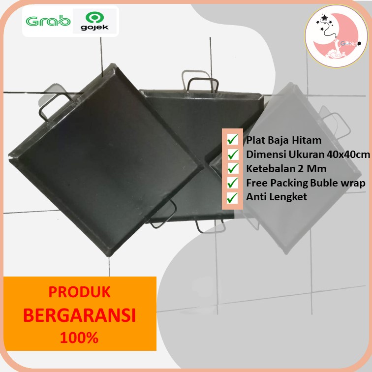 Jual Wajan roti bakar sosis bakar kebab Pancake 40x40 | Shopee Indonesia