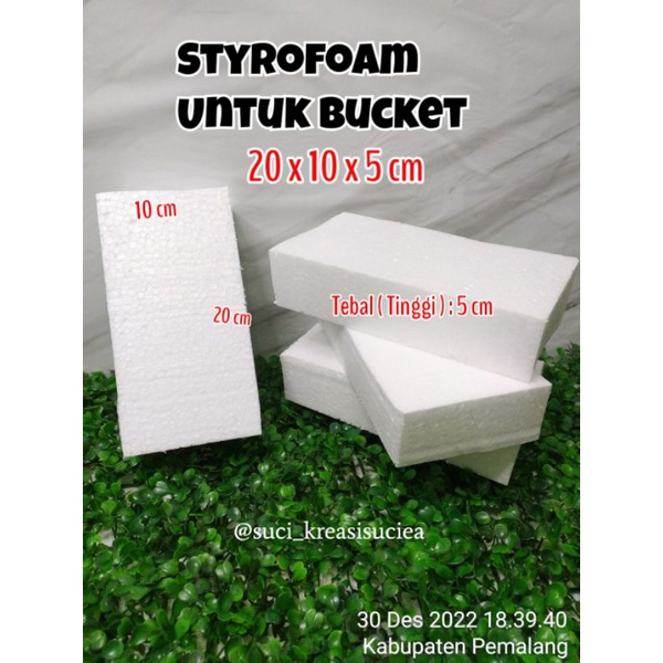 Jual Styrofoam Bucket / Gabus Bucket / Styrofoam / Steyrofoam ...