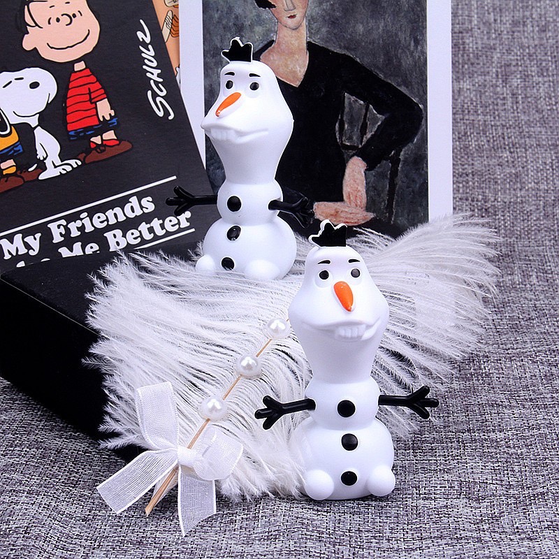 Jual TOPPER KUE KARAKTER SNOWMAN OLAF TEMAN ELSA DAN ANNA | Shopee ...