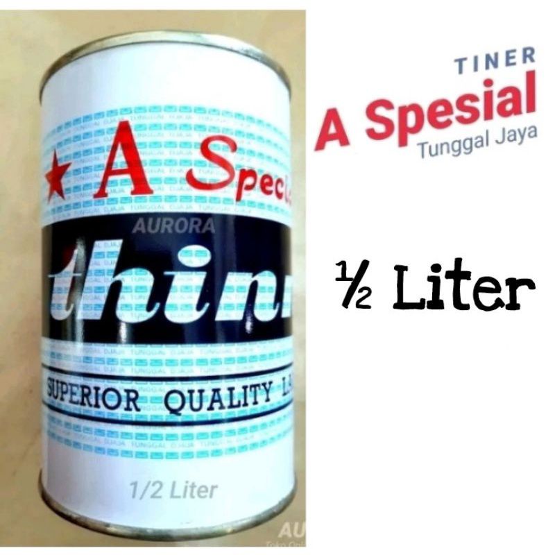 Jual Tiner Thiner Tunggal Jaya A Spesial Special 1/2 Liter Setengah ...