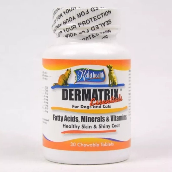 Jual Dermatrix Essentials 30 Tablets Vitamin Kulit Bulu Anjing Kucing ...