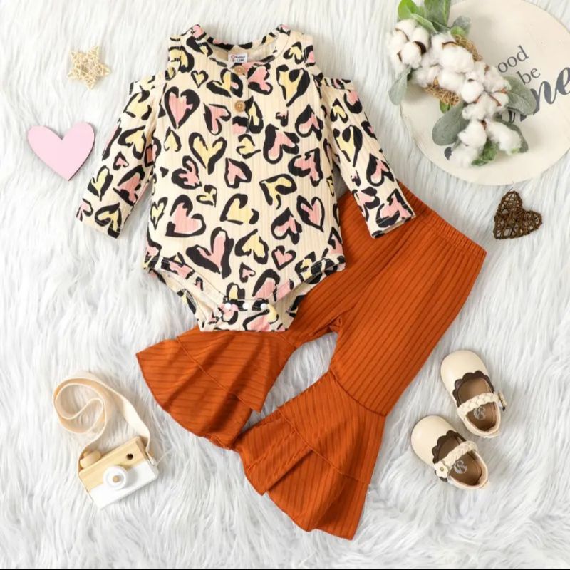 Jual [PAT PAT] ORIGINAL "Baby girl leopard cold shoulder long sleeve ...
