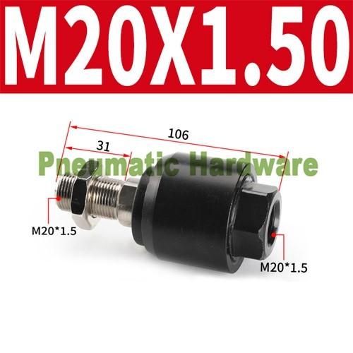 Jual 20mm Rod Thread Pneumatic Floating Joint Cylinder M20 x 1.5 KO55 ...