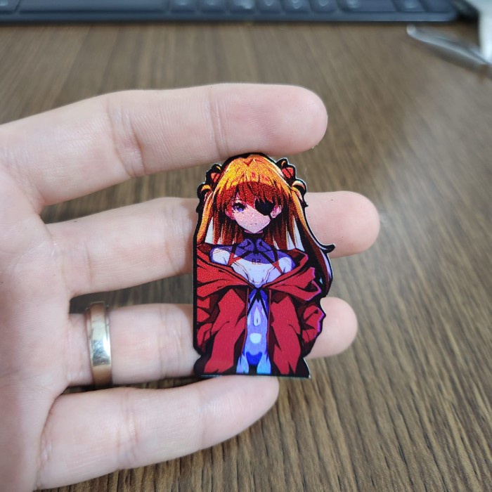 Jual Sticker Hologram Anime - PSH1284 - Asuka Langley Soryu | Shopee ...