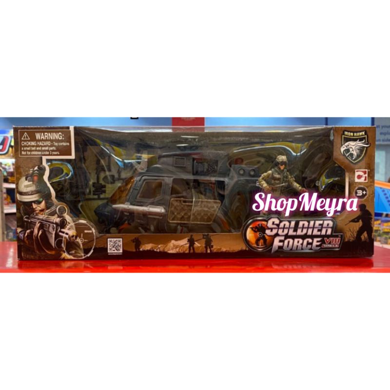 Jual Soldier Force 8 Helicopter Playset | Shopee Indonesia