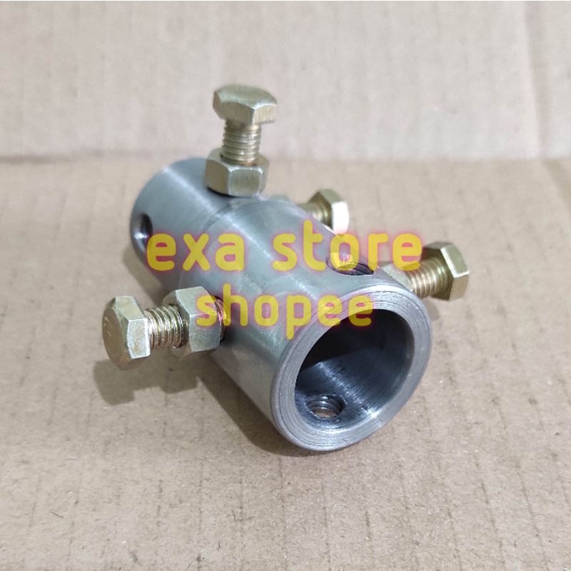 Jual Adaptor sambungan antar As ( shaft ke shaft ) besi tempa pengunci ...
