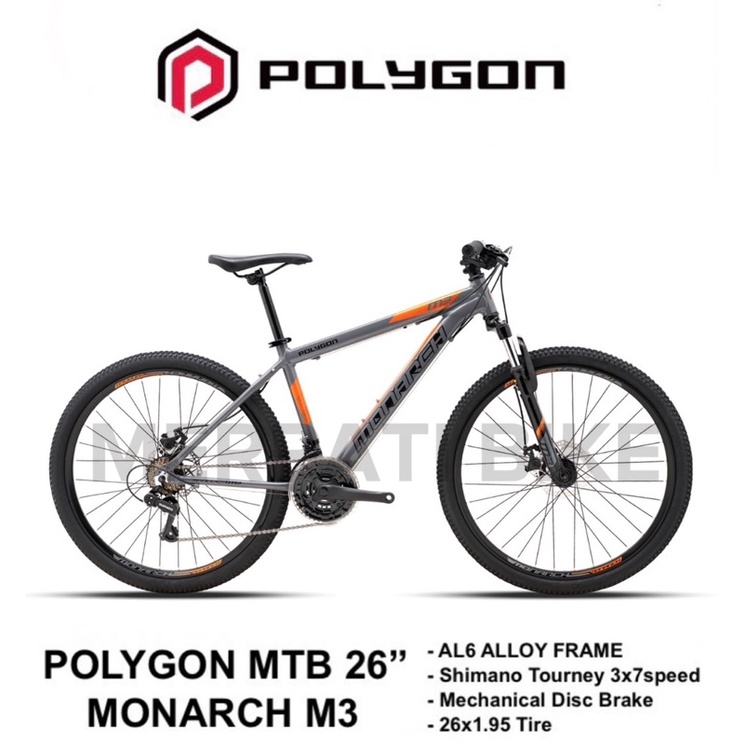 Jual Sepeda MTB Polygon Monarch M3 | Shopee Indonesia