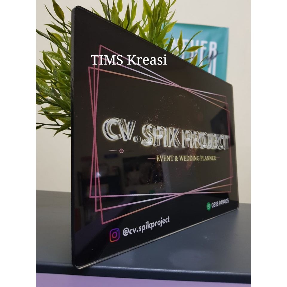 Jual Cue card B5 | Papan MC | Que Card Akrilik | Papan Akrilik MC ...