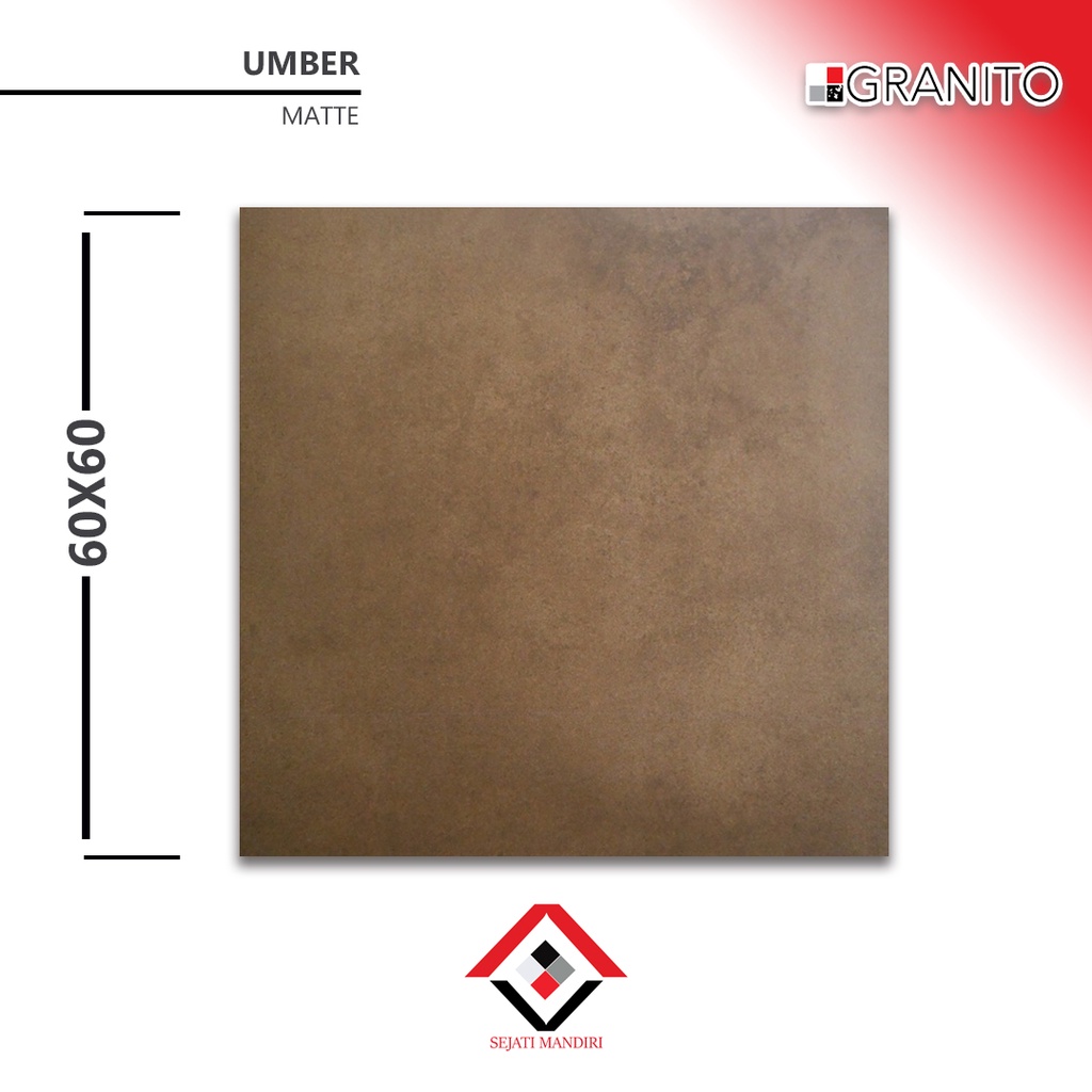 Jual granit 60x60 - motif teras - granito terrain umber | Shopee Indonesia