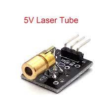 Jual KY-008 650nm Laser Transmitter sensor 6mm 5V 5mW Red Laser Diode ...