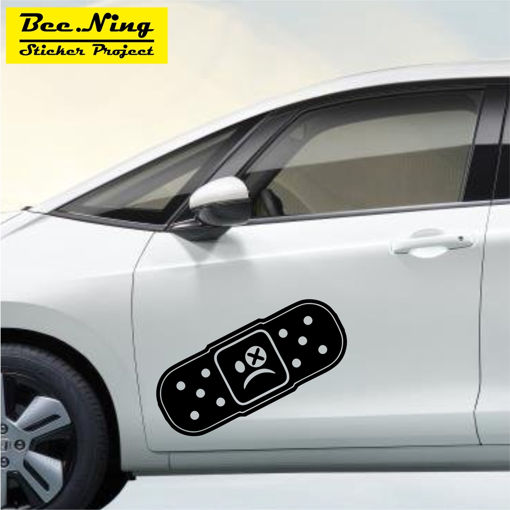 Jual STIKER MOBIL JDM BAND AID 50 CM STIKER PINTU MOBIL KEREN STIKER ...