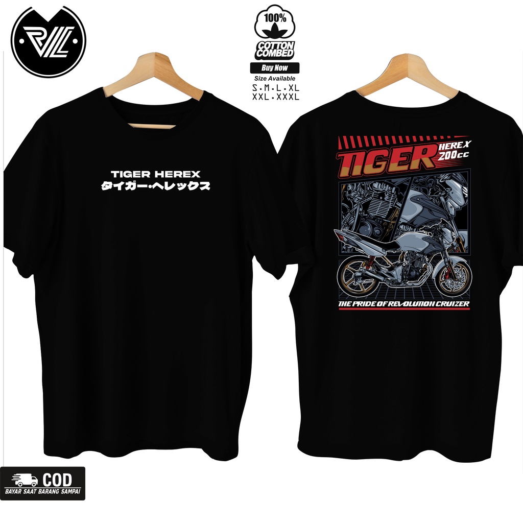 Jual Kaos Motor Tiger Herex 200c New Red 001/ Kaos Tiger Herex Otomotif ... Jual Kaos Motor Tiger Herex 200c New Red 001/ Kaos Tiger Herex Otomotif ...