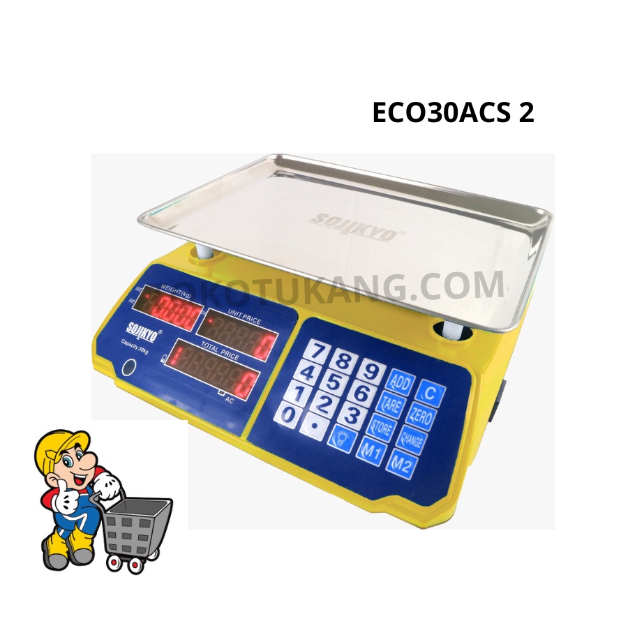 Jual Timbangan Meja Digital ECO30ACS2 | Shopee Indonesia