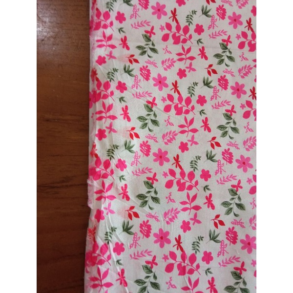 Jual Kain katun Jepang Potongan 50-60 cm Reject Pabrik Harap Baca ...