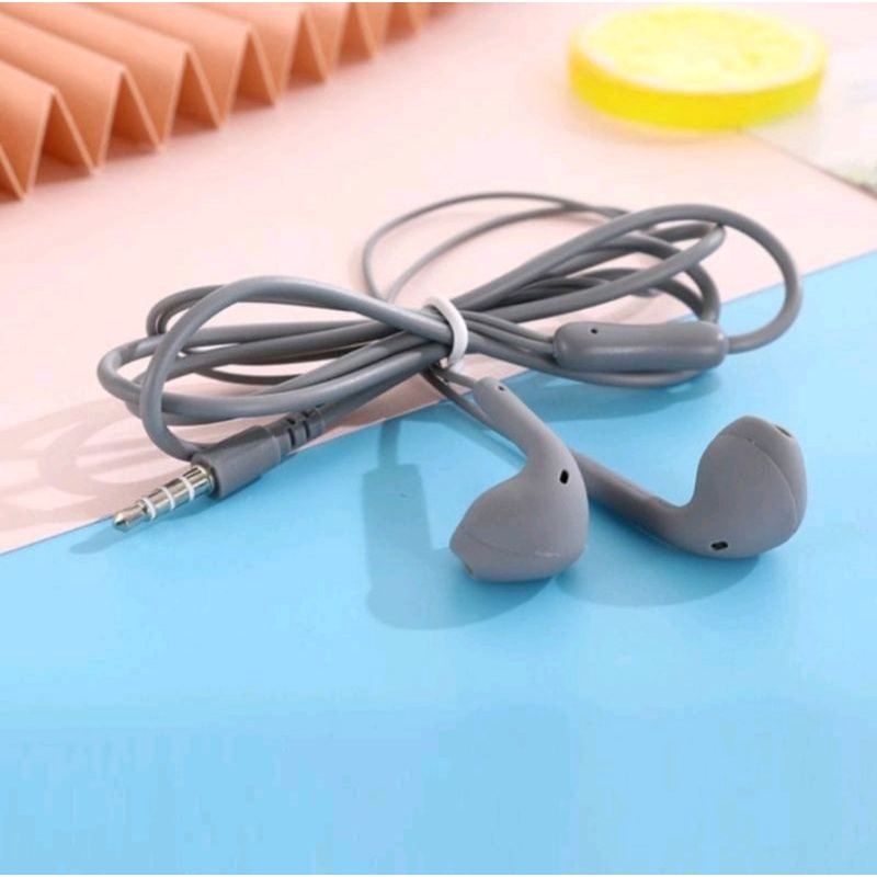 Jual HF HANDSET HANDSFREE MACARON U-19 EARPHONE U-19 STEREO Hf Headset ...