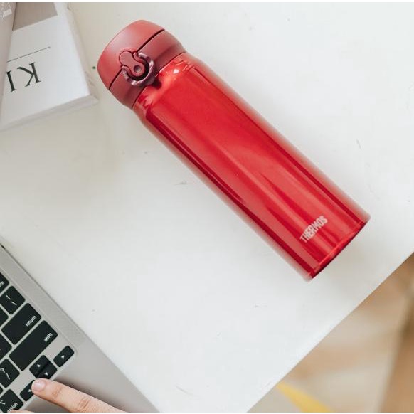 Jual Thermos Tumbler One Push Ultra Light- Metallic Red 500ml (JNL-504-MTR) | Shopee Indonesia