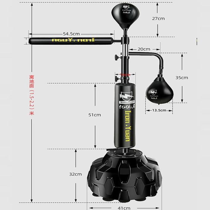 Jual Stable Base Stand Boxen Dewasa Samsak Bola Tinju Target Putar ...