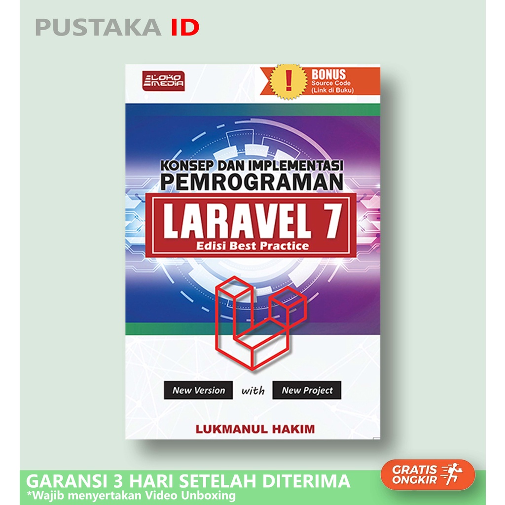 Jual Buku Konsep dan Implementasi Pemrograman Laravel 7 Edisi Best ...