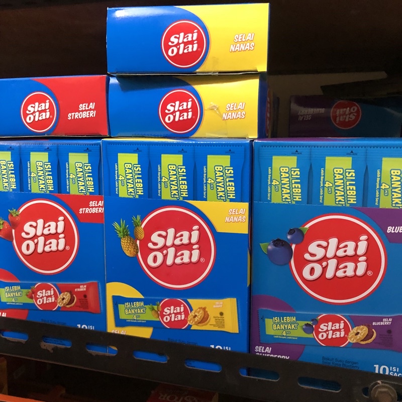 Jual Slai Olai Box 10pcs | Shopee Indonesia