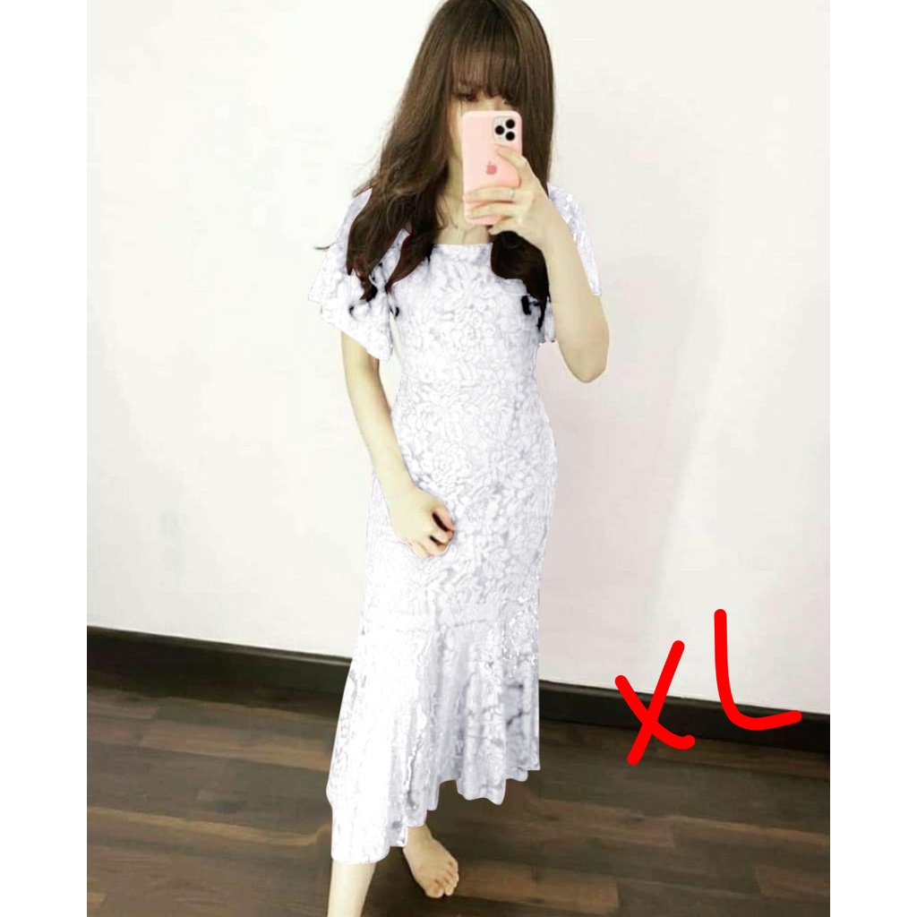 Jual DRESS NATAL DRES SCUBA POLOS BAJU KE GEREJA DRESS BANGKOK PREMIUM MIDI DRESS FH AURORAA ...