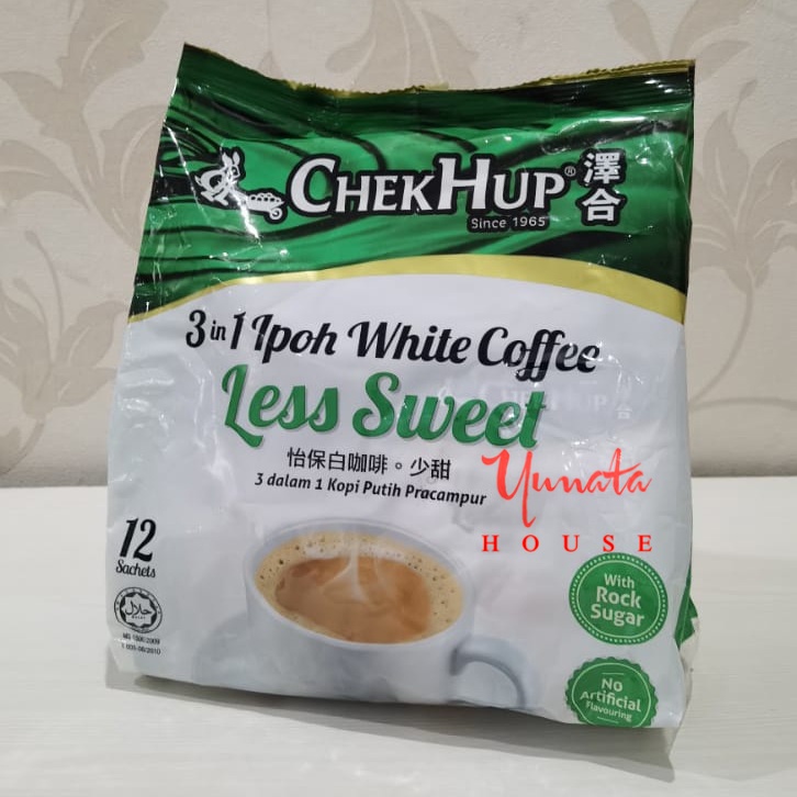 Jual Chek Hup Malaysia 3in1 Ipoh White Coffee Less Sweet [35g x 12s] | Shopee Indonesia