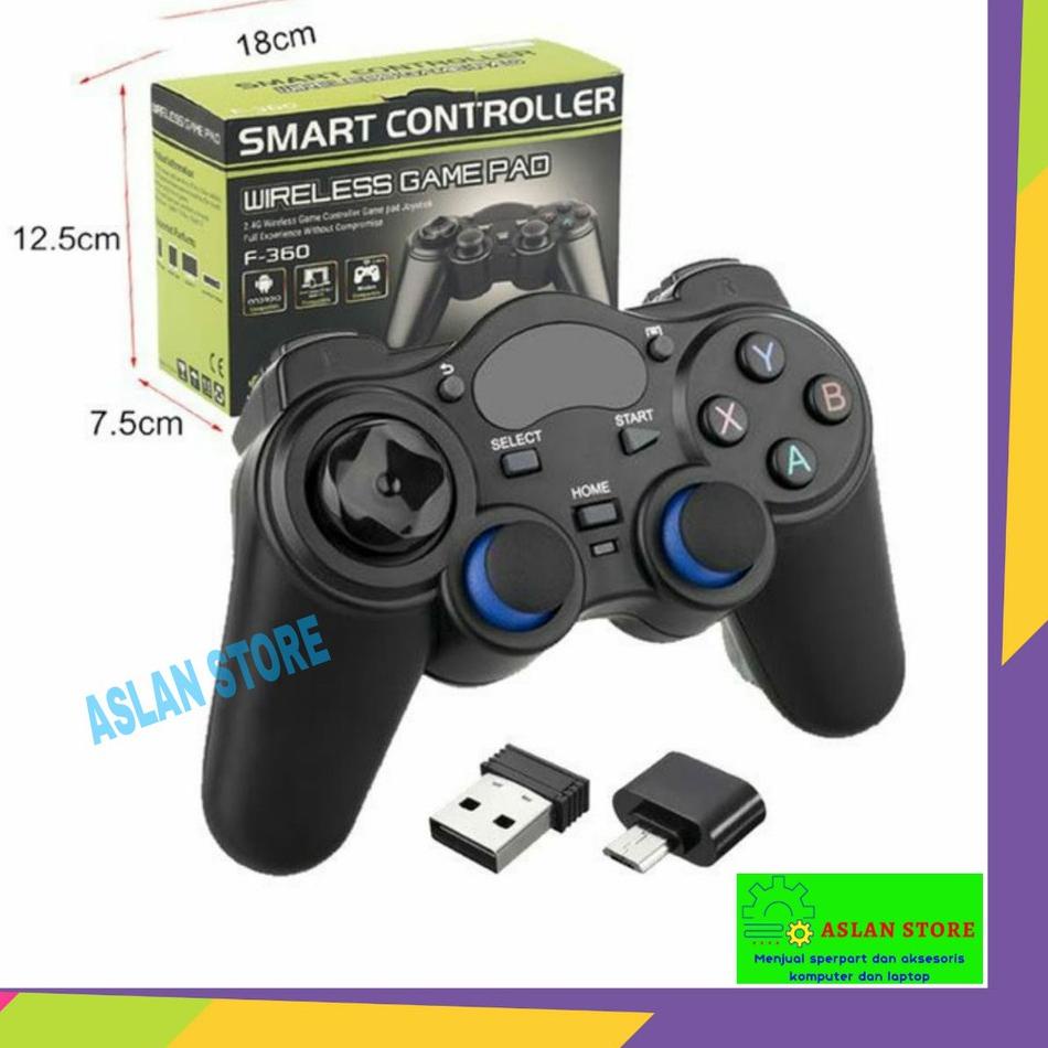 Jual Model Baru.. JoyStick stik Wireless 2.4GHz Gamepad for Smart TV ...