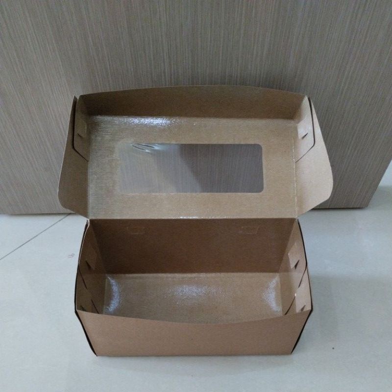 Jual BOX KRAFT KUE 20x10x10 (per10lbr) /DUS KUE/Kotak Kue/kardus kue ...
