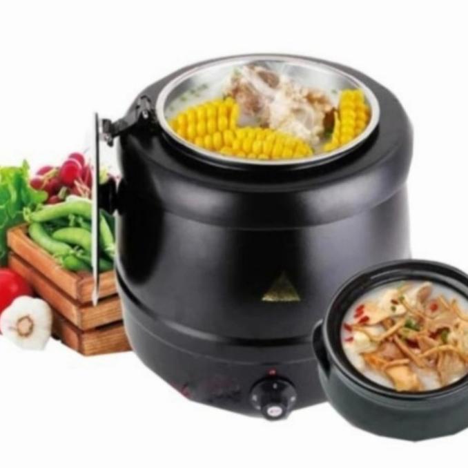 Jual Subron Electric Soup Warmer 10 Liter Panci Penghangat Kuah Sop ESW ...